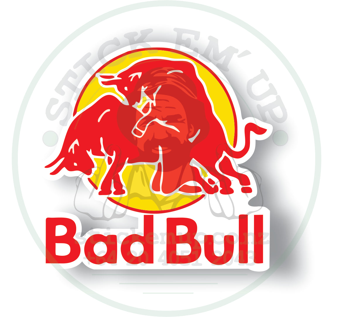 Bad Bull Sticker 🐂🔥😂 – Stick Em' Up